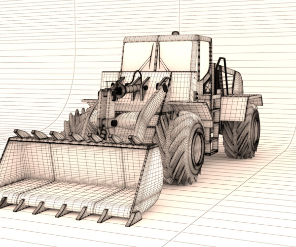 ArtStation - Wheel Loader | Resources