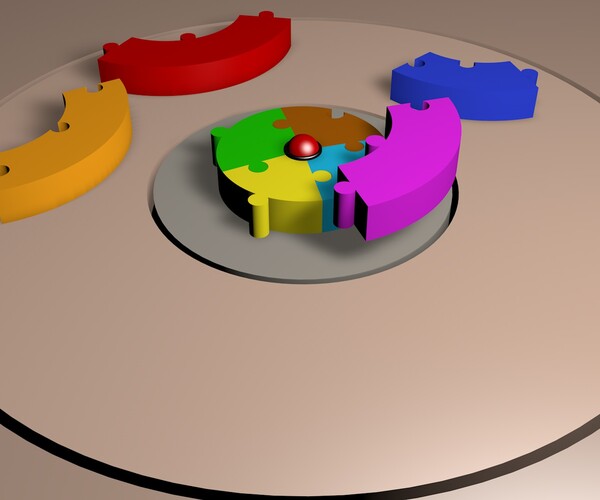 ArtStation - Animated Puzzle Intro | Resources