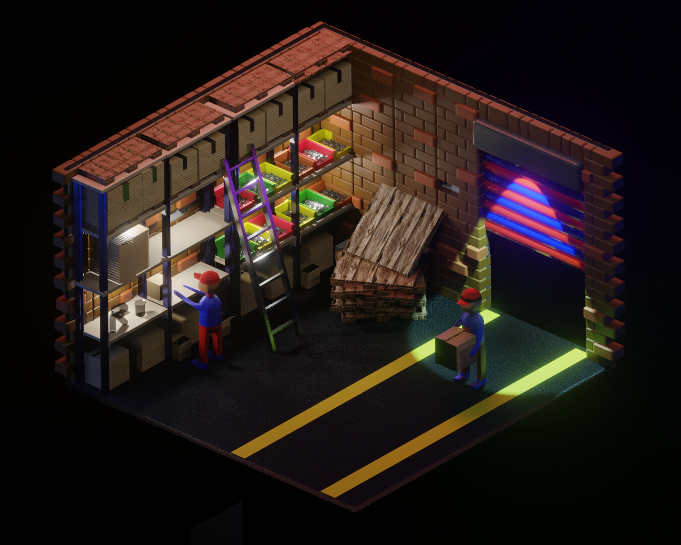 ArtStation - Store (Modelling and Texturing) | Resources