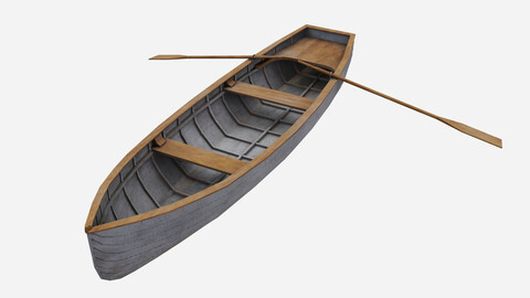 ArtStation - Rowboat | Game Assets
