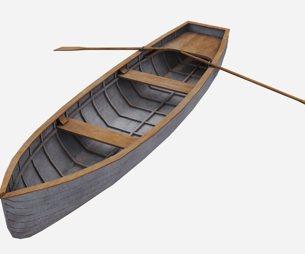 ArtStation - Rowboat | Game Assets
