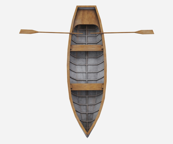 ArtStation - Rowboat | Game Assets