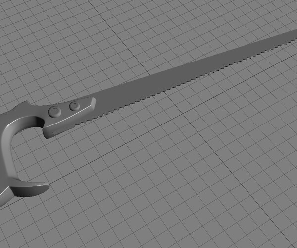 ArtStation - Saw 3D Model | Game Assets