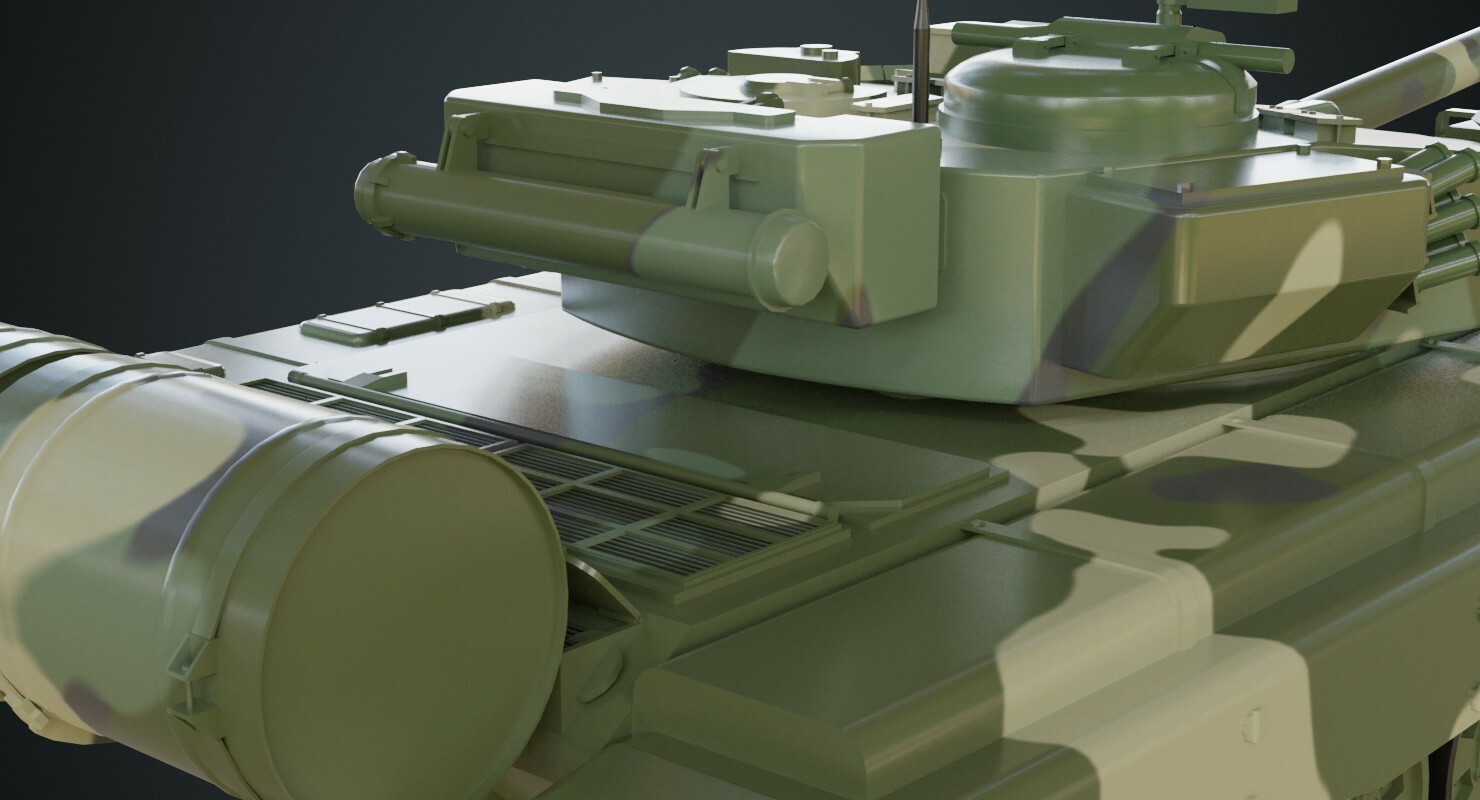 ArtStation - Tank 1A | Game Assets