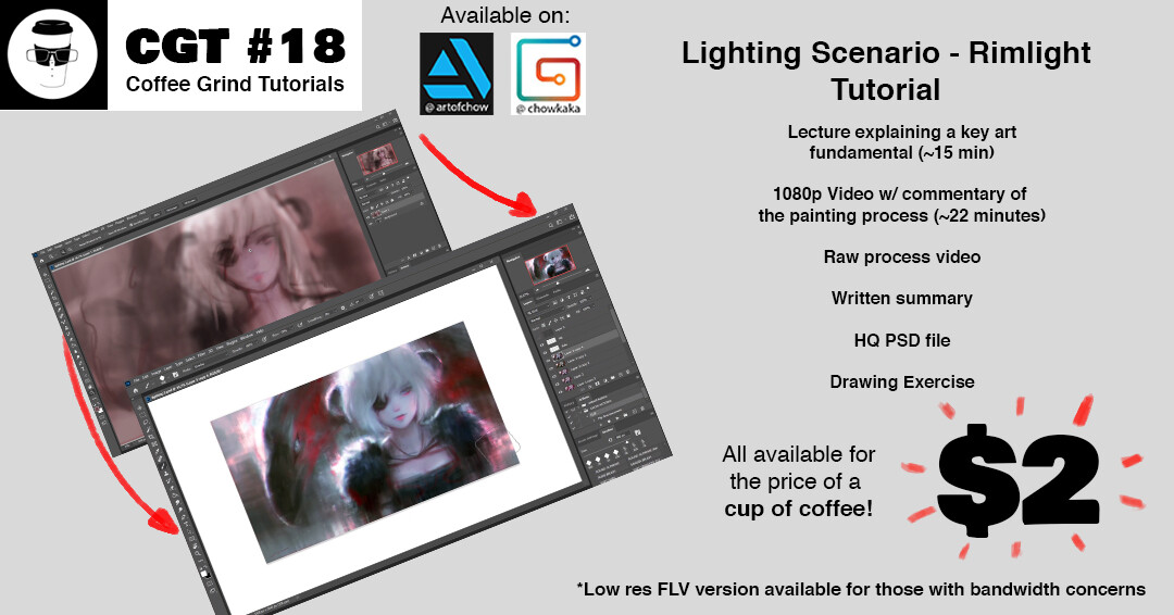 ArtStation - CGT #18: Lighting Scenario - Rimlight Tutorial | Tutorials