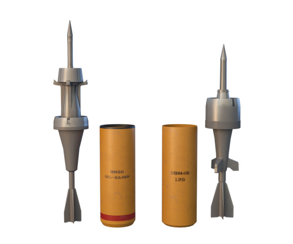 ArtStation - Tank missile | Resources