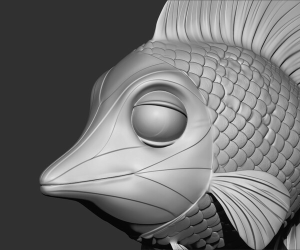 ArtStation - Fish 3d Print model | Resources