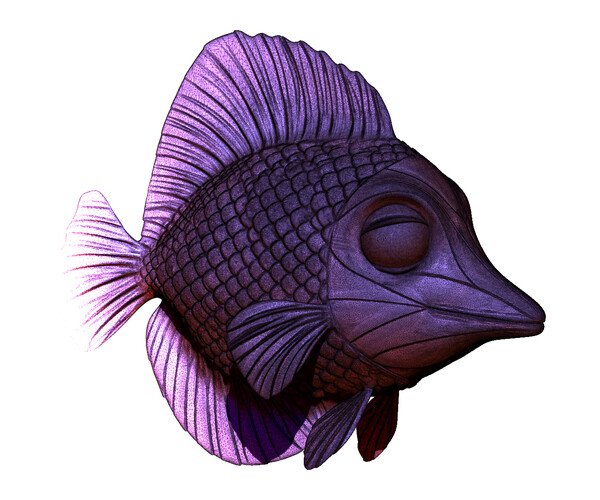 ArtStation - Fish 3d Print model | Resources
