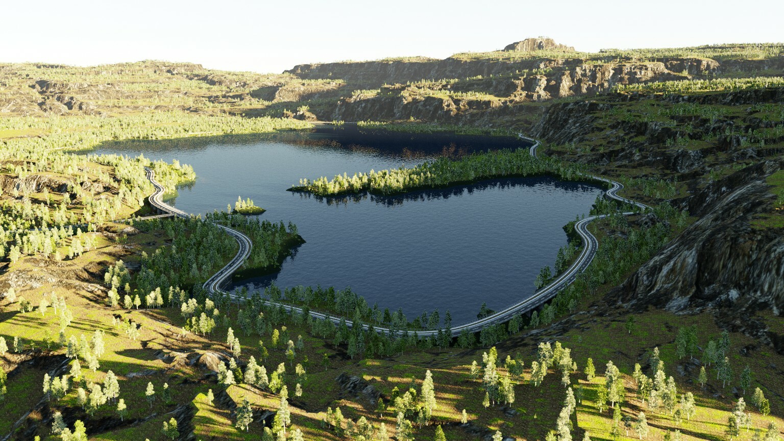 ArtStation - Small lake | Resources