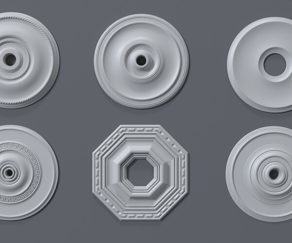 ArtStation - Rosettes Collection -1 - 30 pieces | Resources