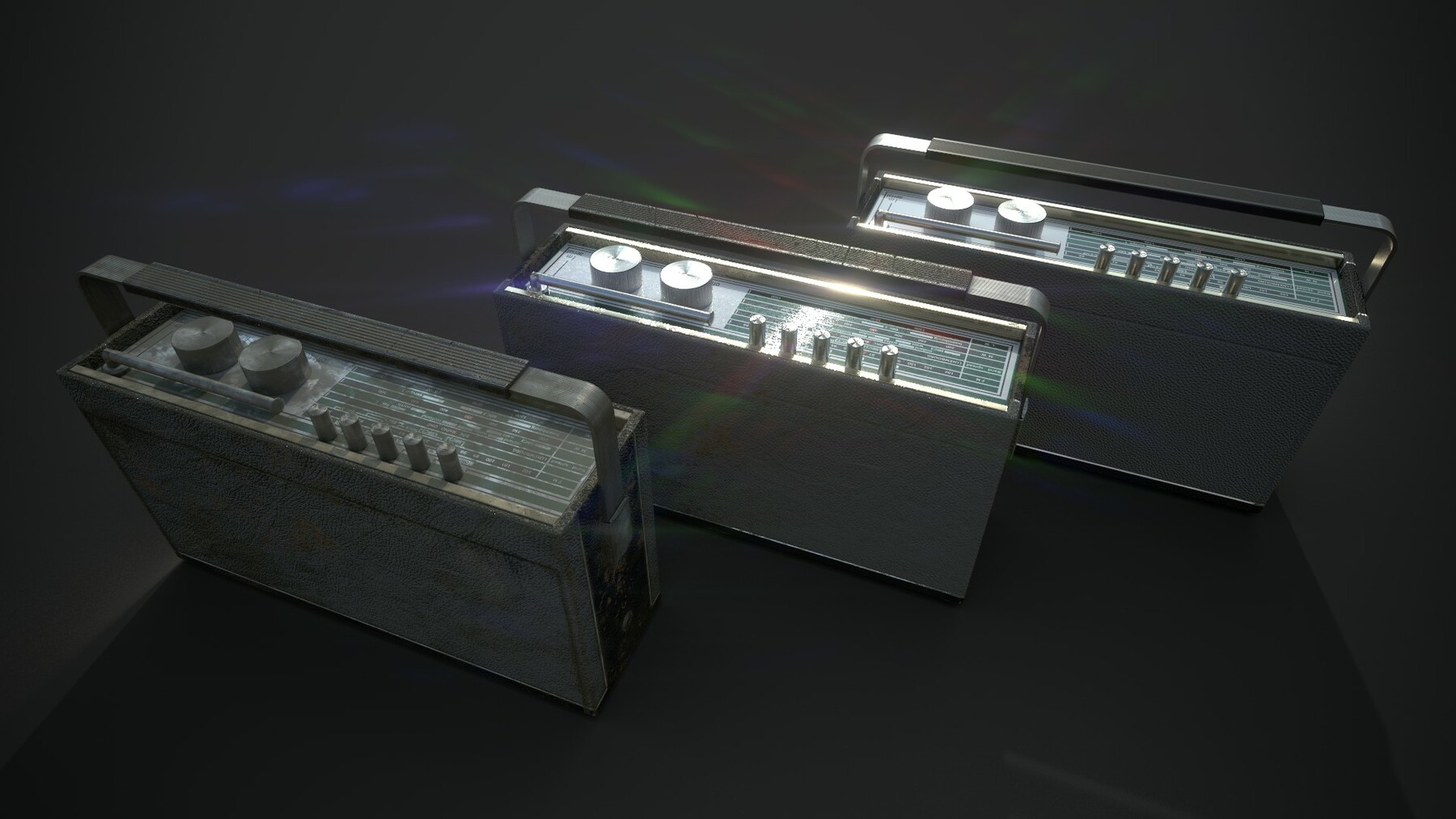 ArtStation - Radio ITT KB Rhapsody 2000 | Game Assets
