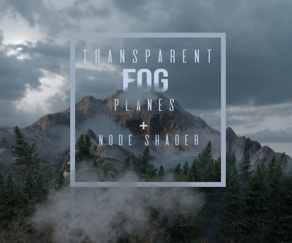 Artstation Fog Pack And Node Shader For Blender Game Assets