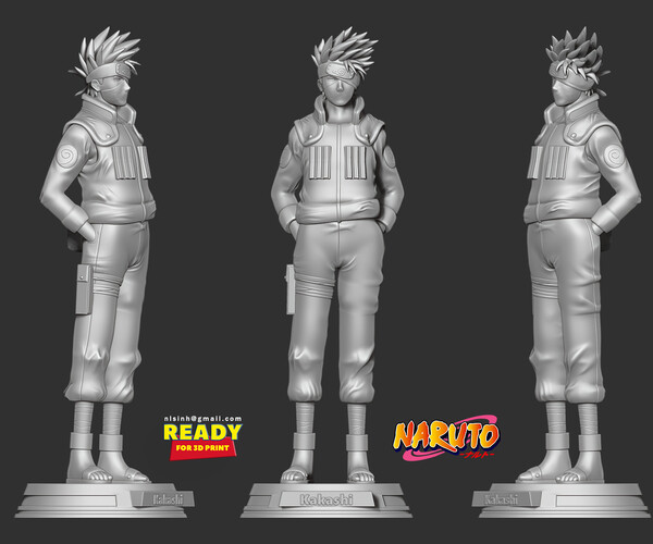 ArtStation - Kakashi - Naruto Fanart | Resources