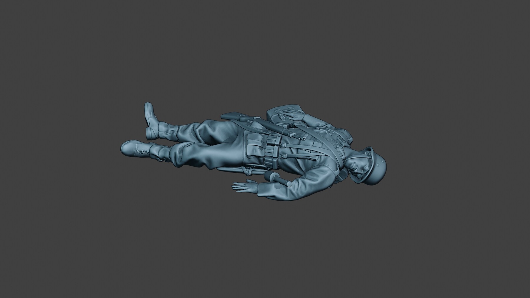 ArtStation - German soldier ww2 Killed G6 | Resources