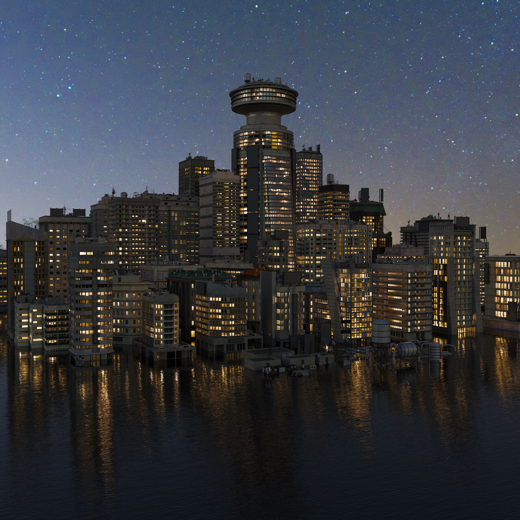 ArtStation - City Generator Kitbash Generic Urban Skyscraper Office ...