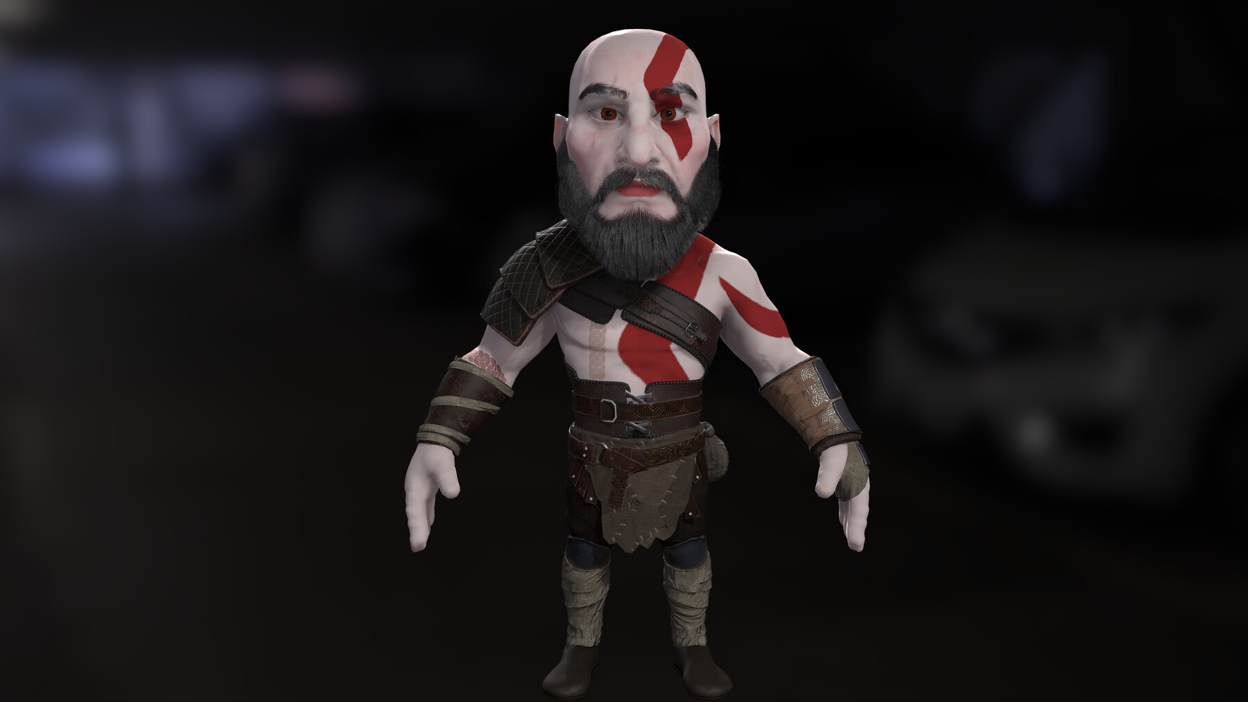 ArtStation - Kratos (Stylized) V- 1.0 | Resources