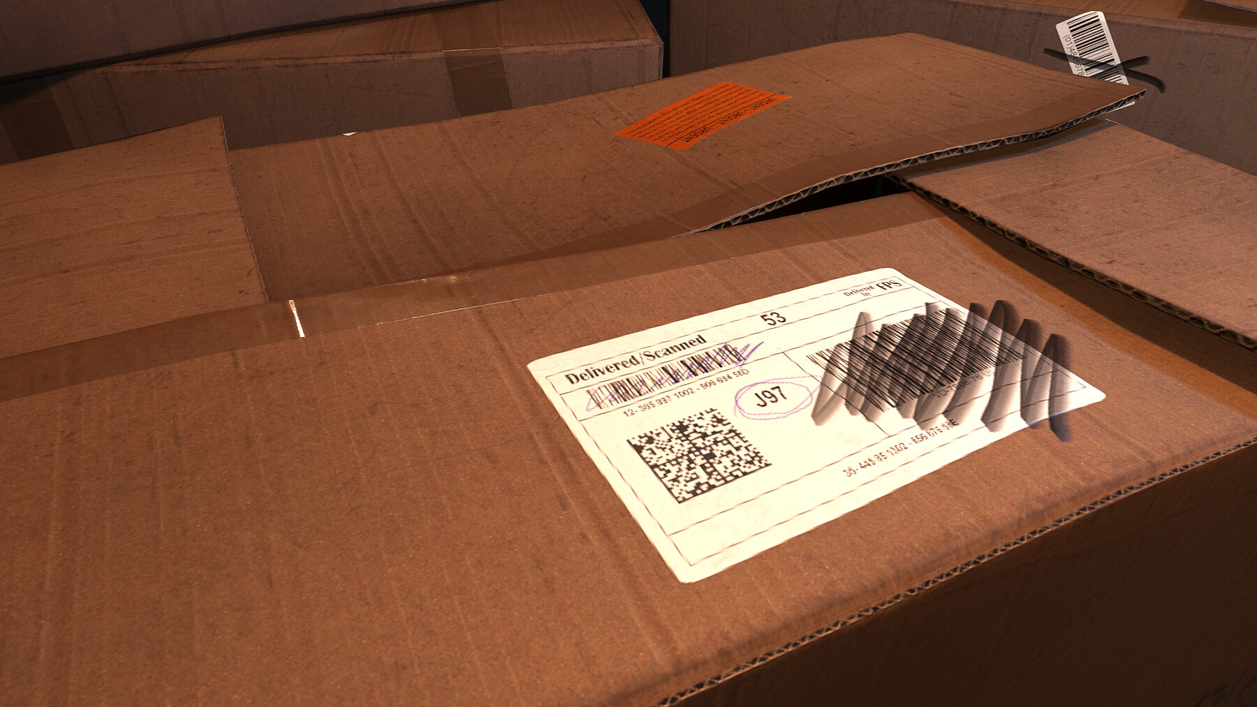 ArtStation - Cardboard Boxes | Game Assets