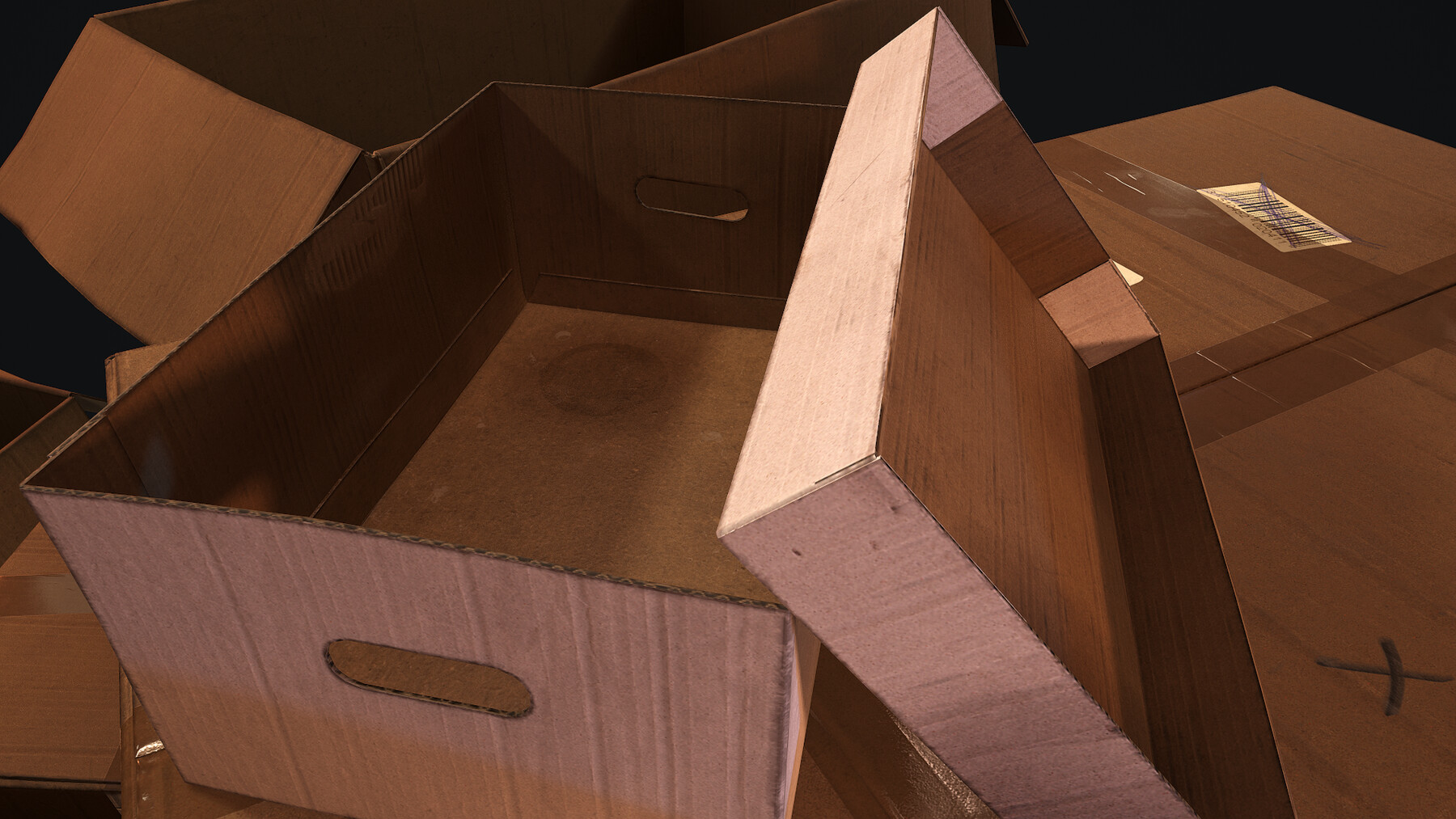 ArtStation - Cardboard Boxes | Game Assets