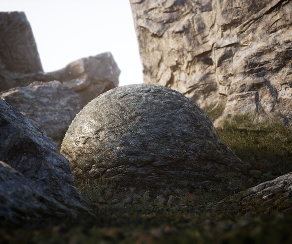 ArtStation - RVT Object-Terrain Blending Educational Sample | Tutorials