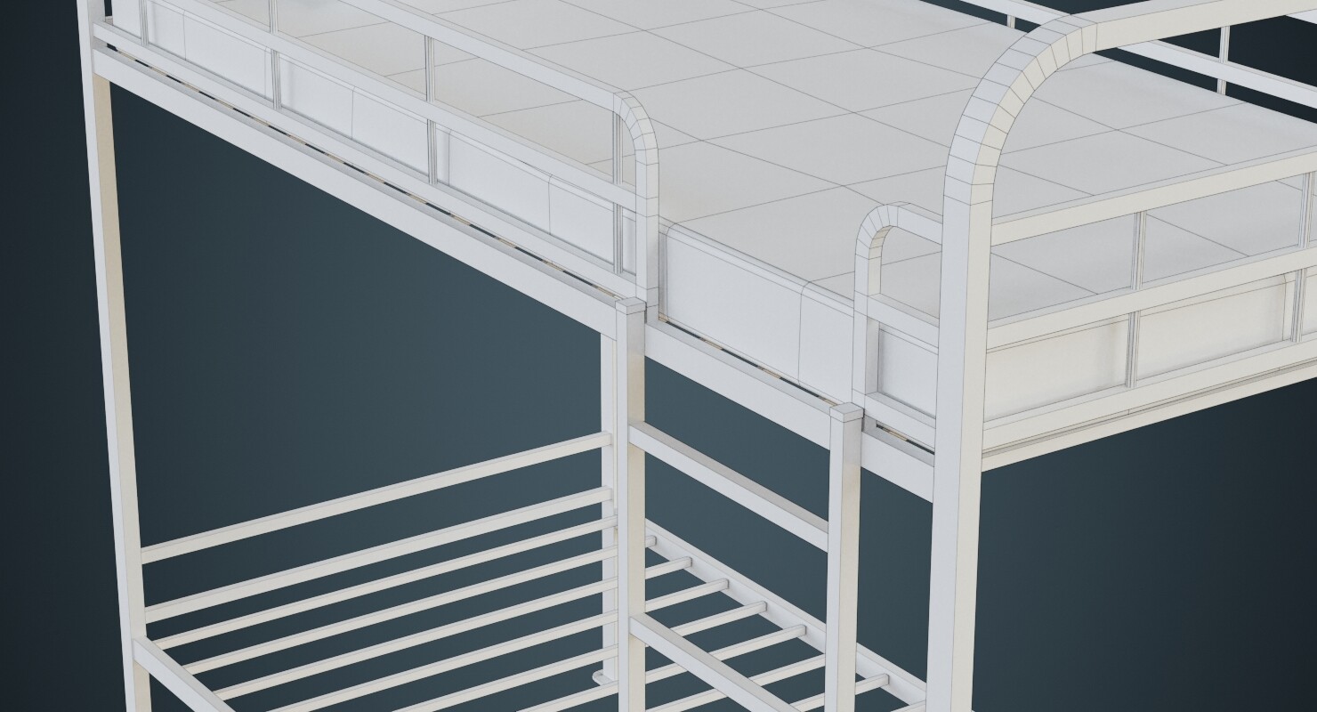 ArtStation - Bunk Bed 3B | Game Assets
