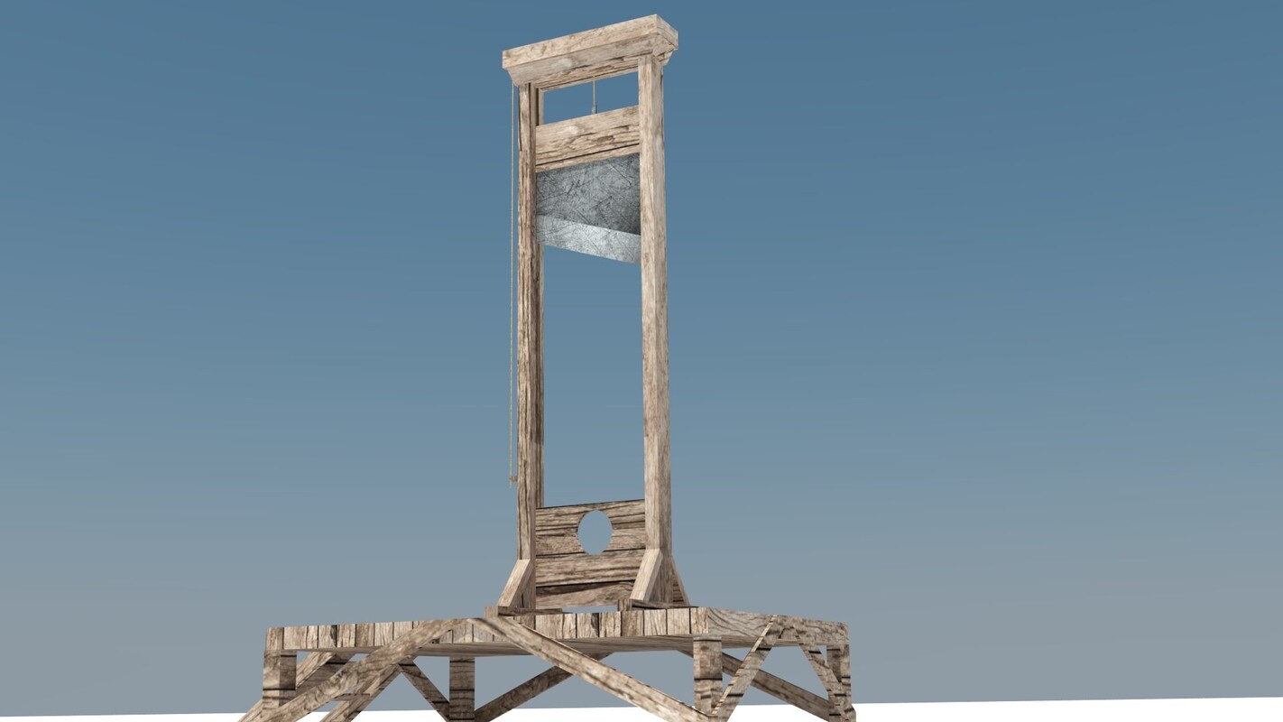 ArtStation - Guillotine | Game Assets