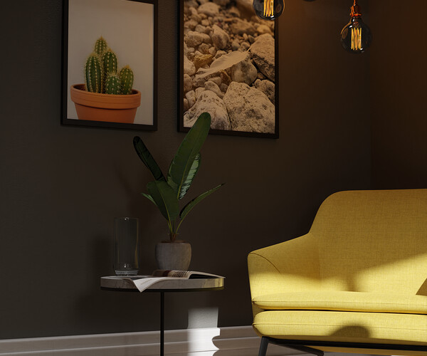 ArtStation - Blender Archviz Interior Lighting & Composition Tutorial | Tutorials