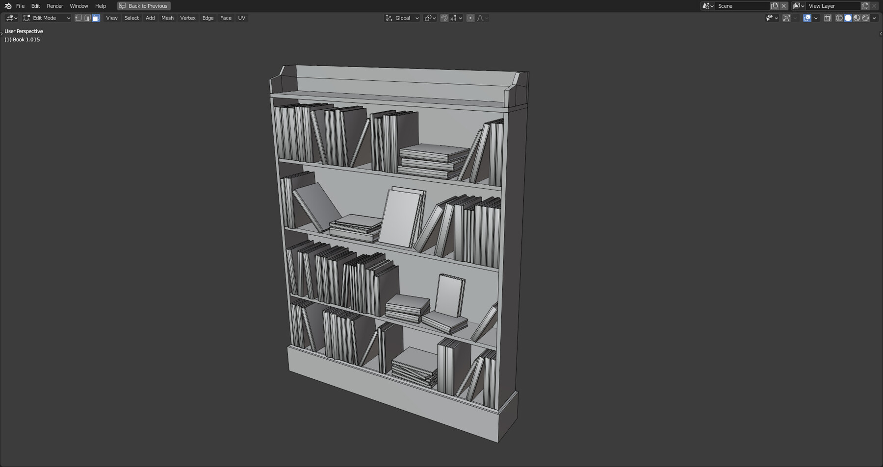 ArtStation - Bookcase | Game Assets