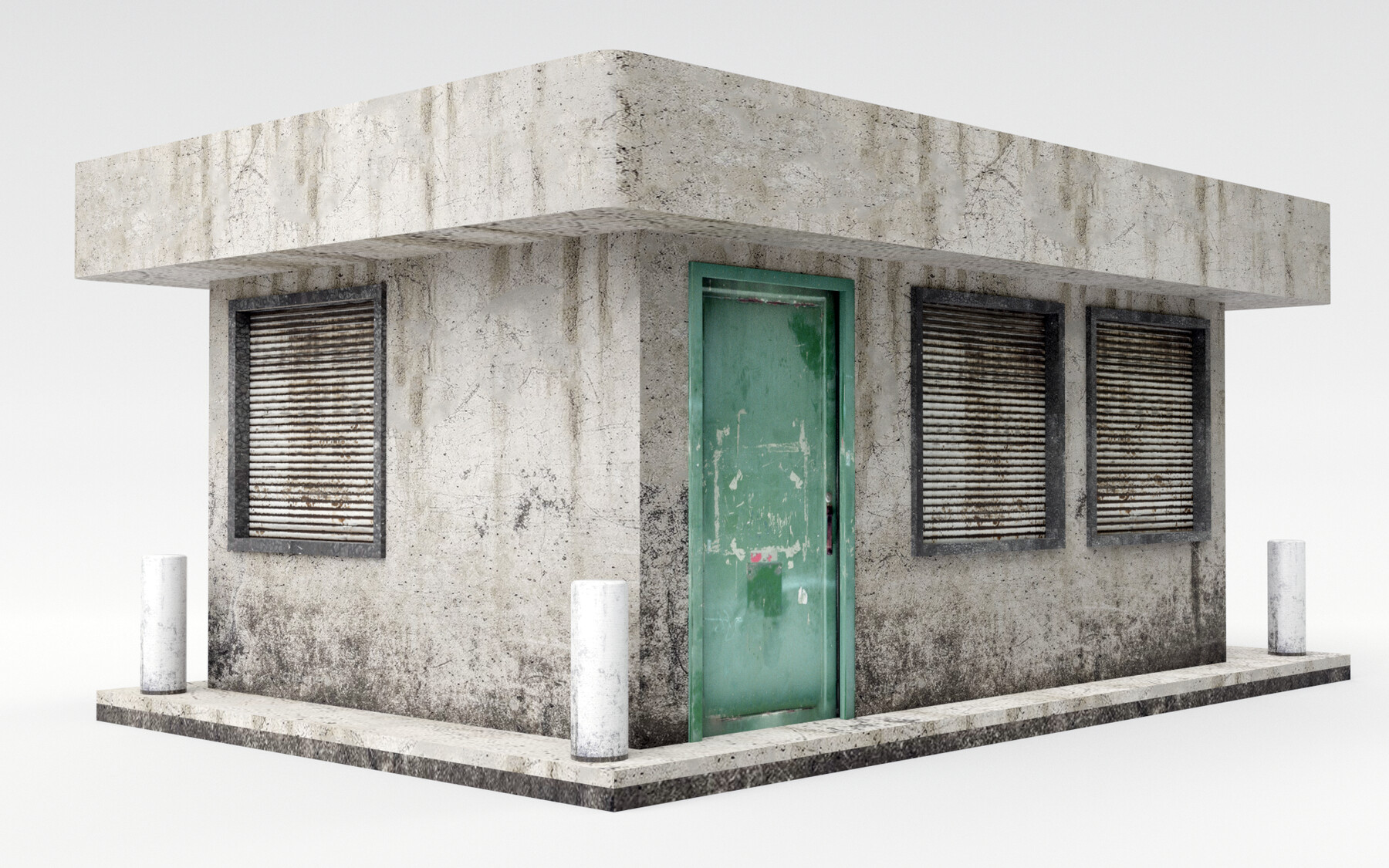 ArtStation - Guard Booth | Game Assets