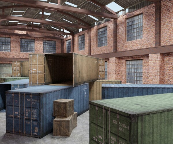 ArtStation - Warehouse | Game Assets