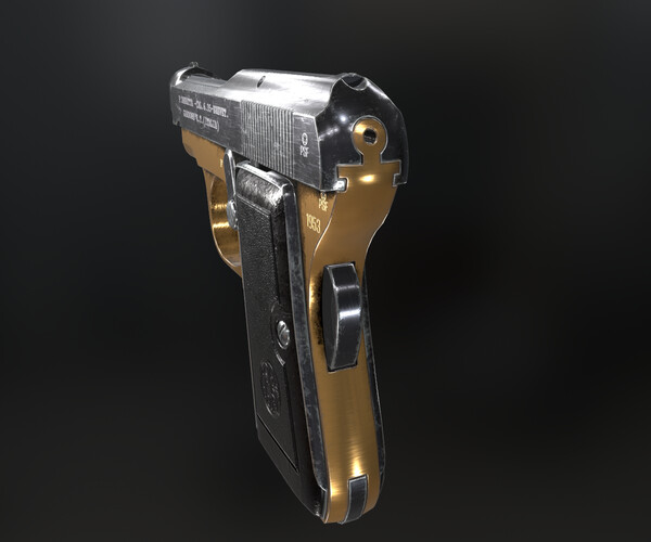 ArtStation - Beretta M418 | Game Assets