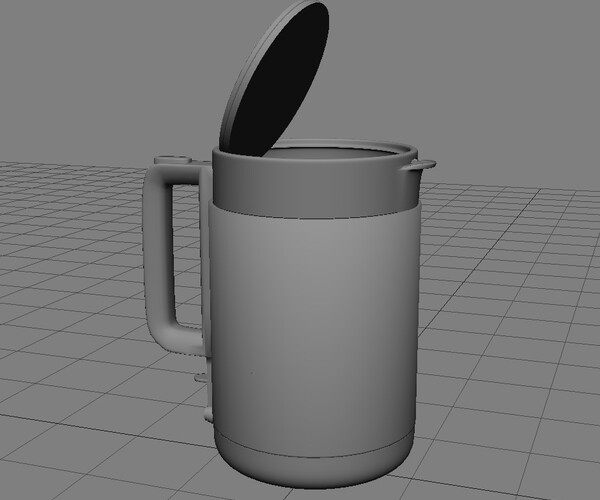 ArtStation - Kettle 3D Model | Game Assets