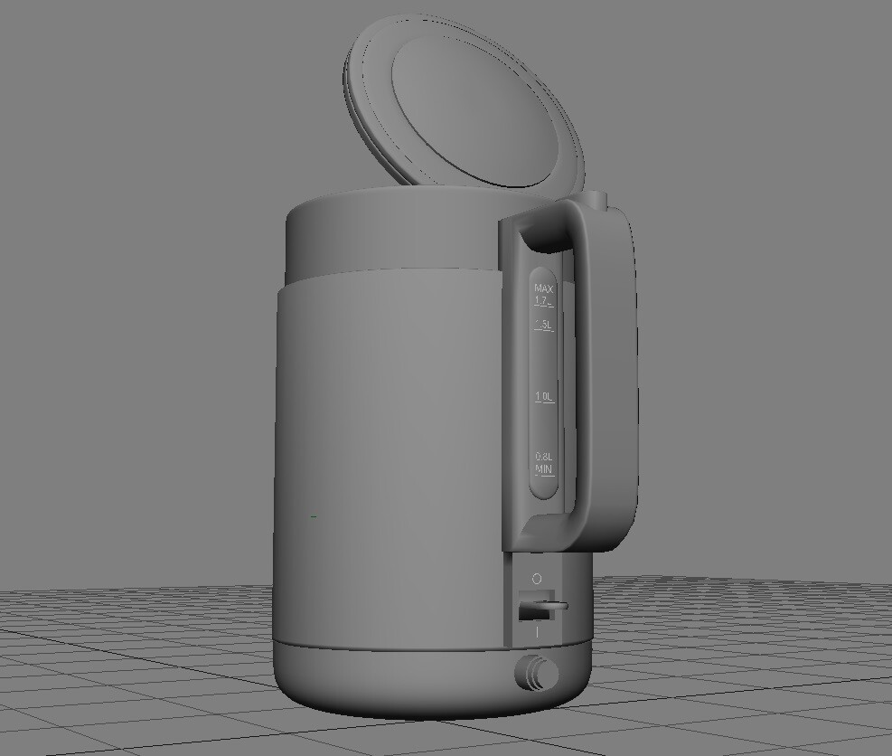 ArtStation - Kettle 3D Model | Game Assets