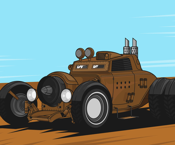 ArtStation - Apocalypse car | Artworks