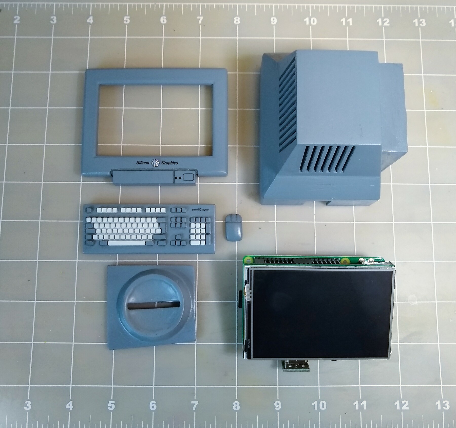 ArtStation - Silicon Graphics Monitor Raspberry Pi Case | Resources