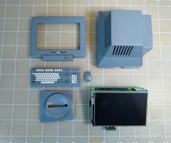 ArtStation - Silicon Graphics Monitor Raspberry Pi Case | Resources