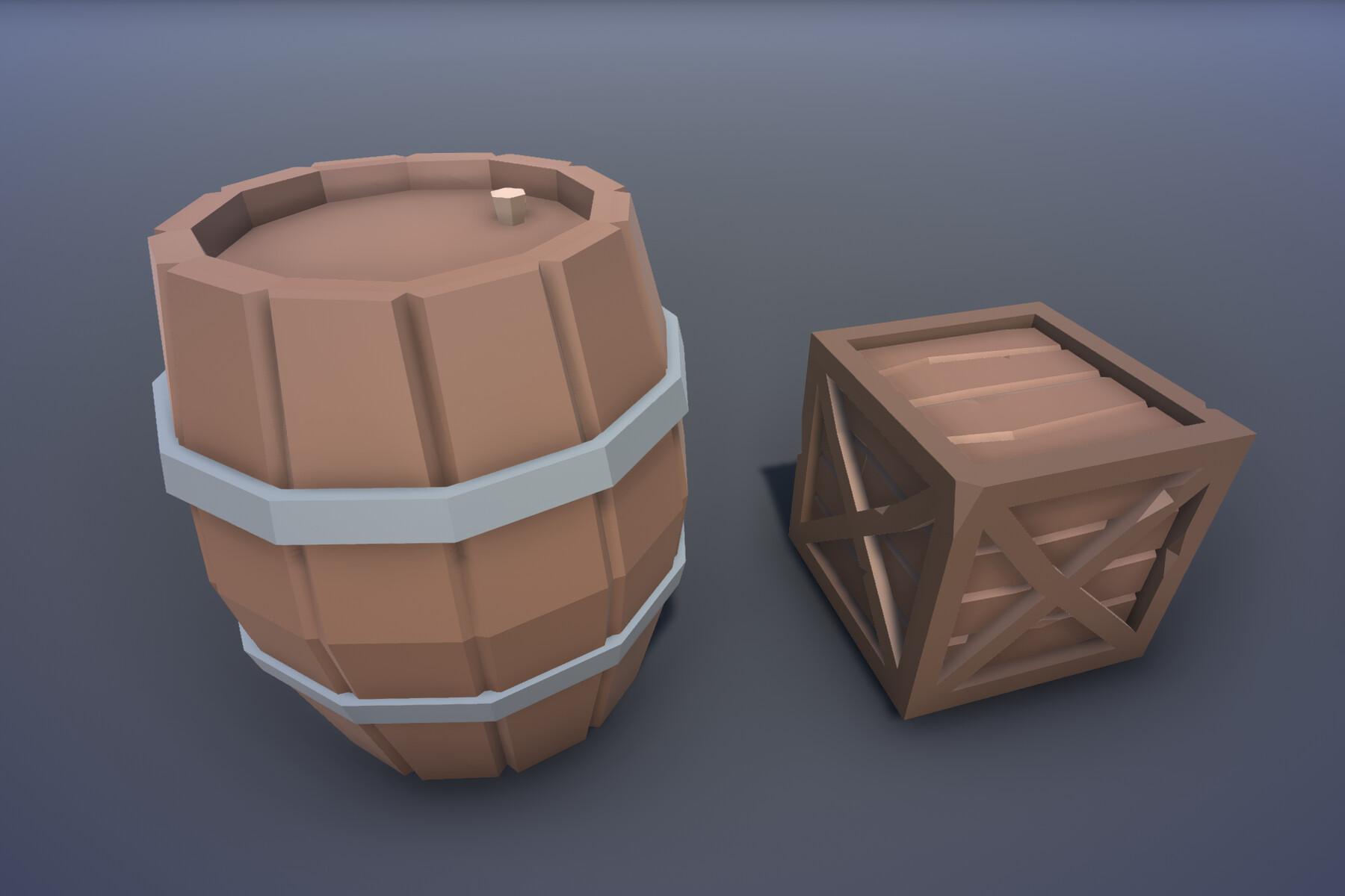 ArtStation - Free Mining Pack - Low Poly Ores, Gems, Tools & Props ...