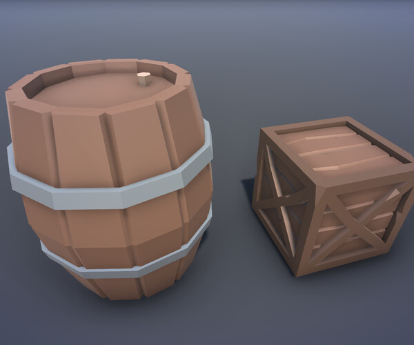 ArtStation - Free Mining Pack - Low Poly Ores, Gems, Tools & Props ...