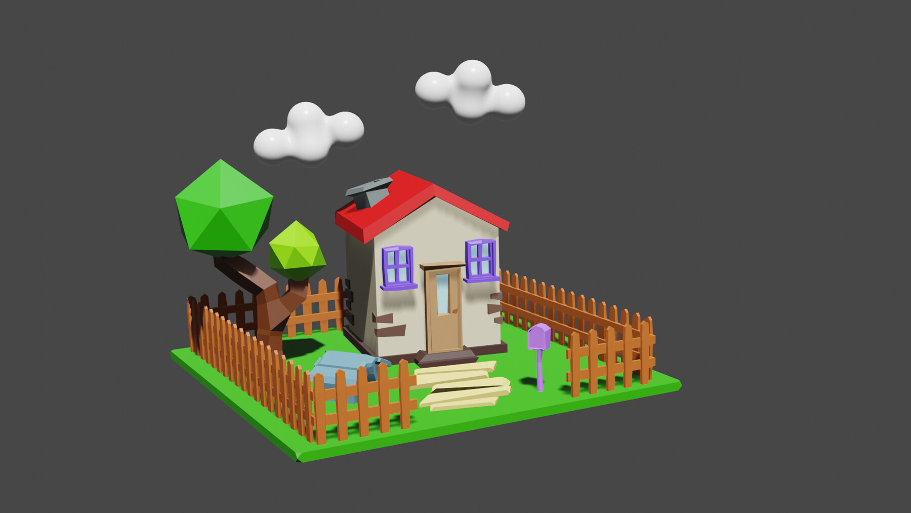 ArtStation - House | Game Assets