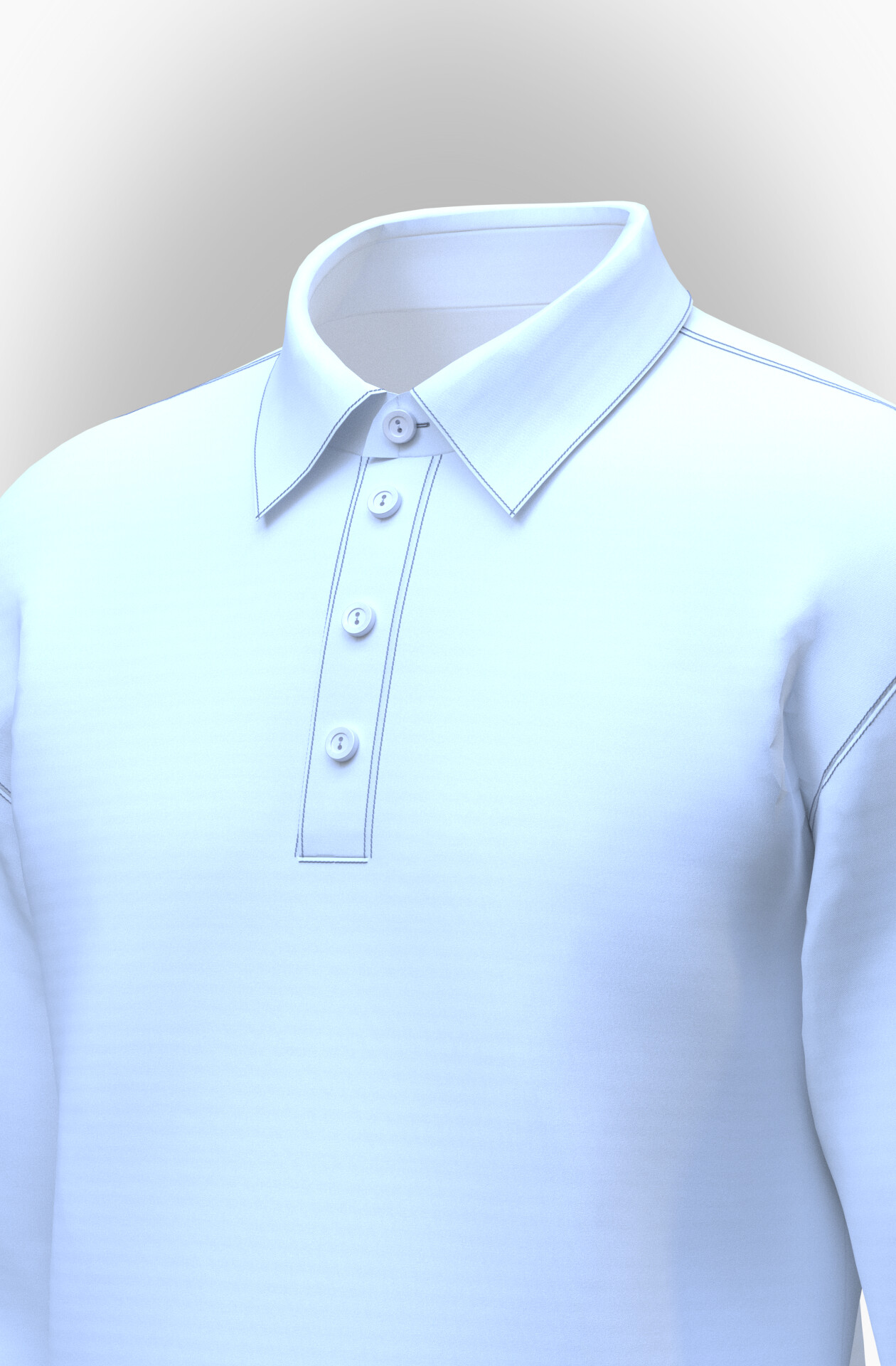 ArtStation - classic men's shirt | Resources