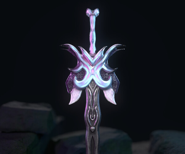 ArtStation - Fantasy Sword | Game Assets