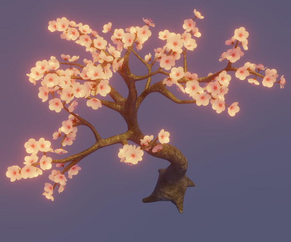 ArtStation - cherry tree | Game Assets