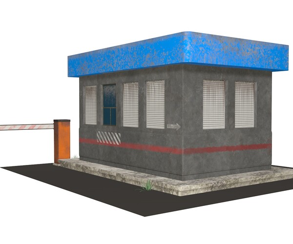 ArtStation - Security booth | Resources