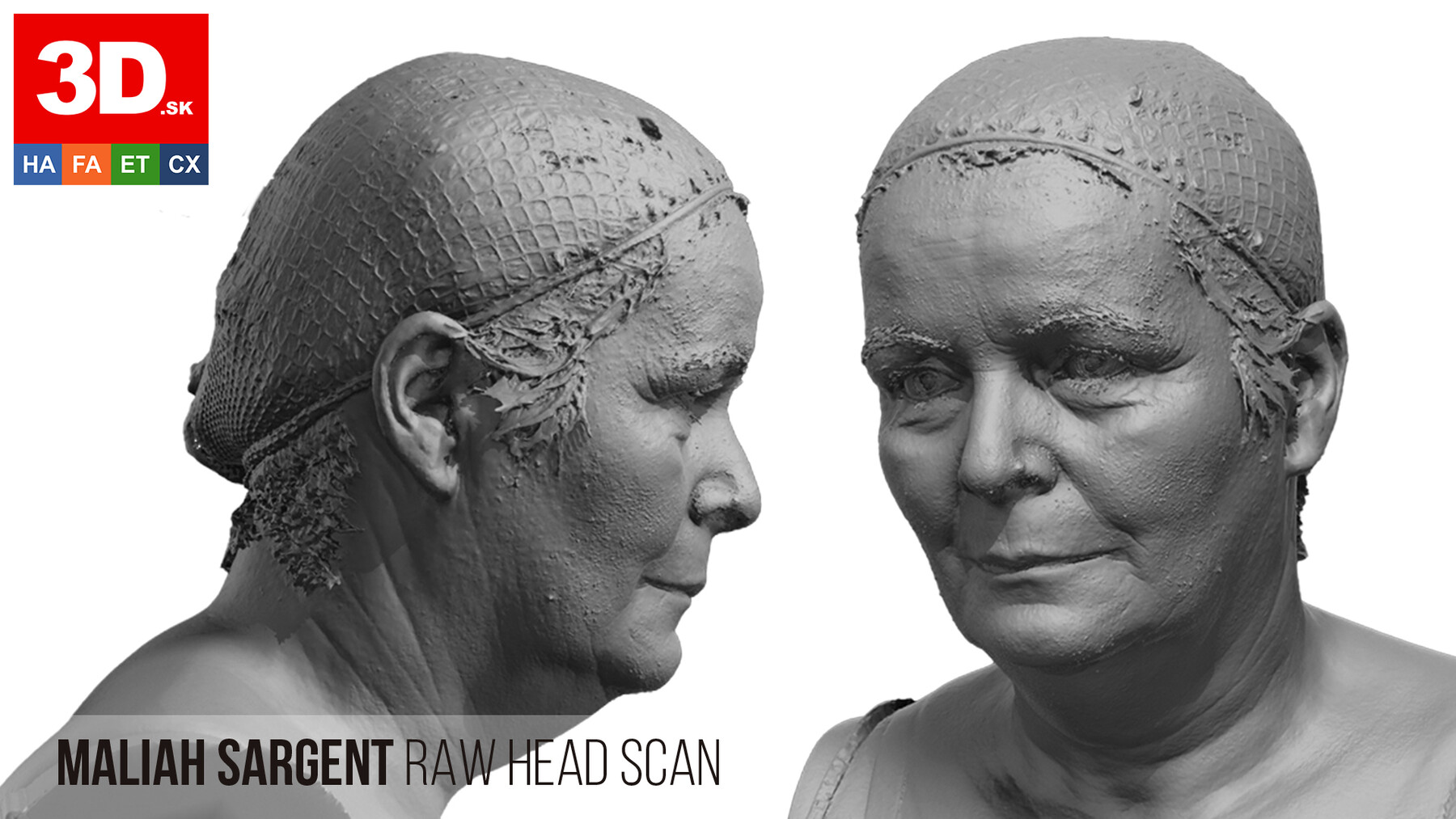 ArtStation - Maliah Sargent Raw 3D Head Scan | Game Assets