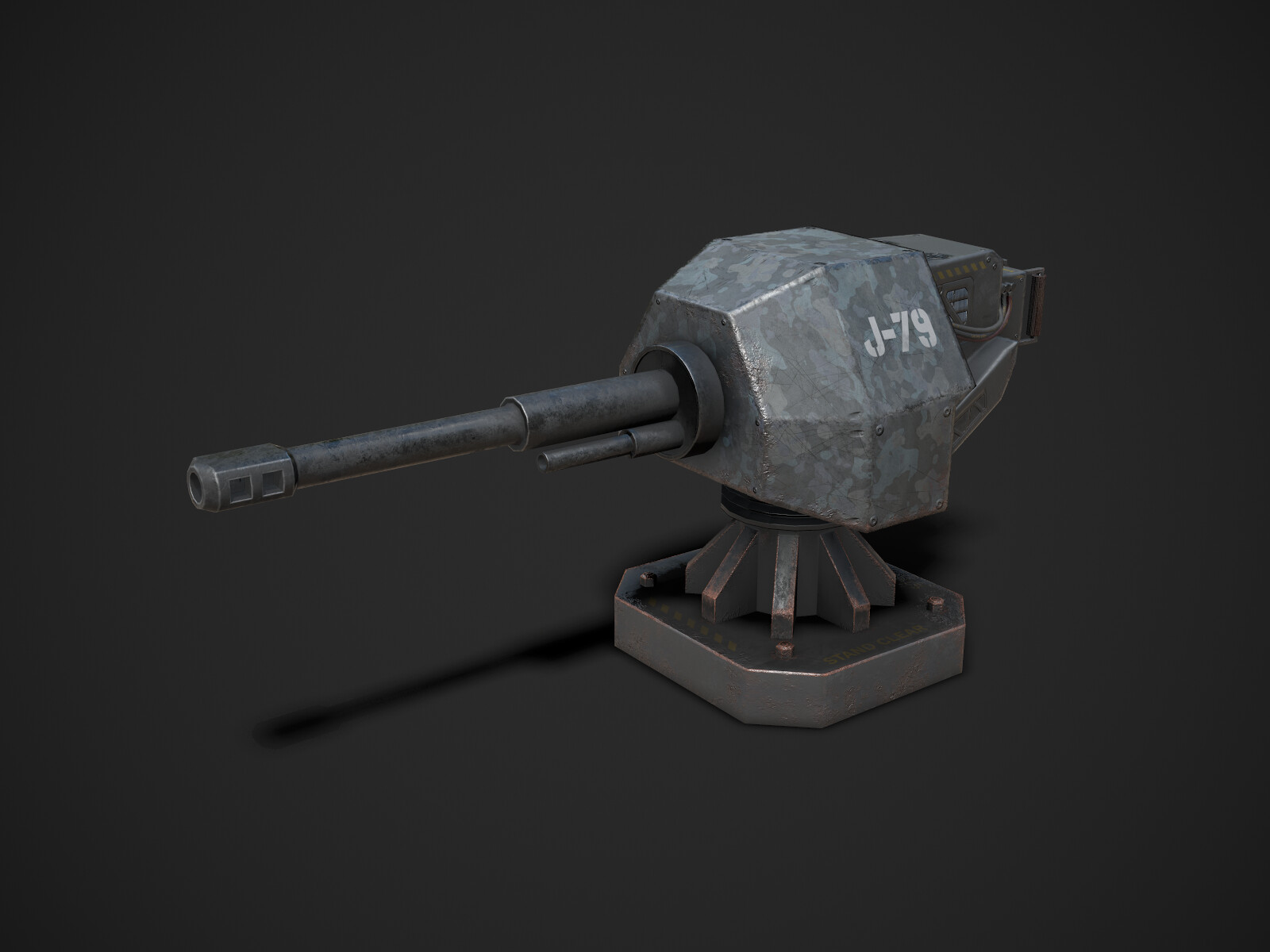 ArtStation - Turret Sentry Game Asset | Game Assets