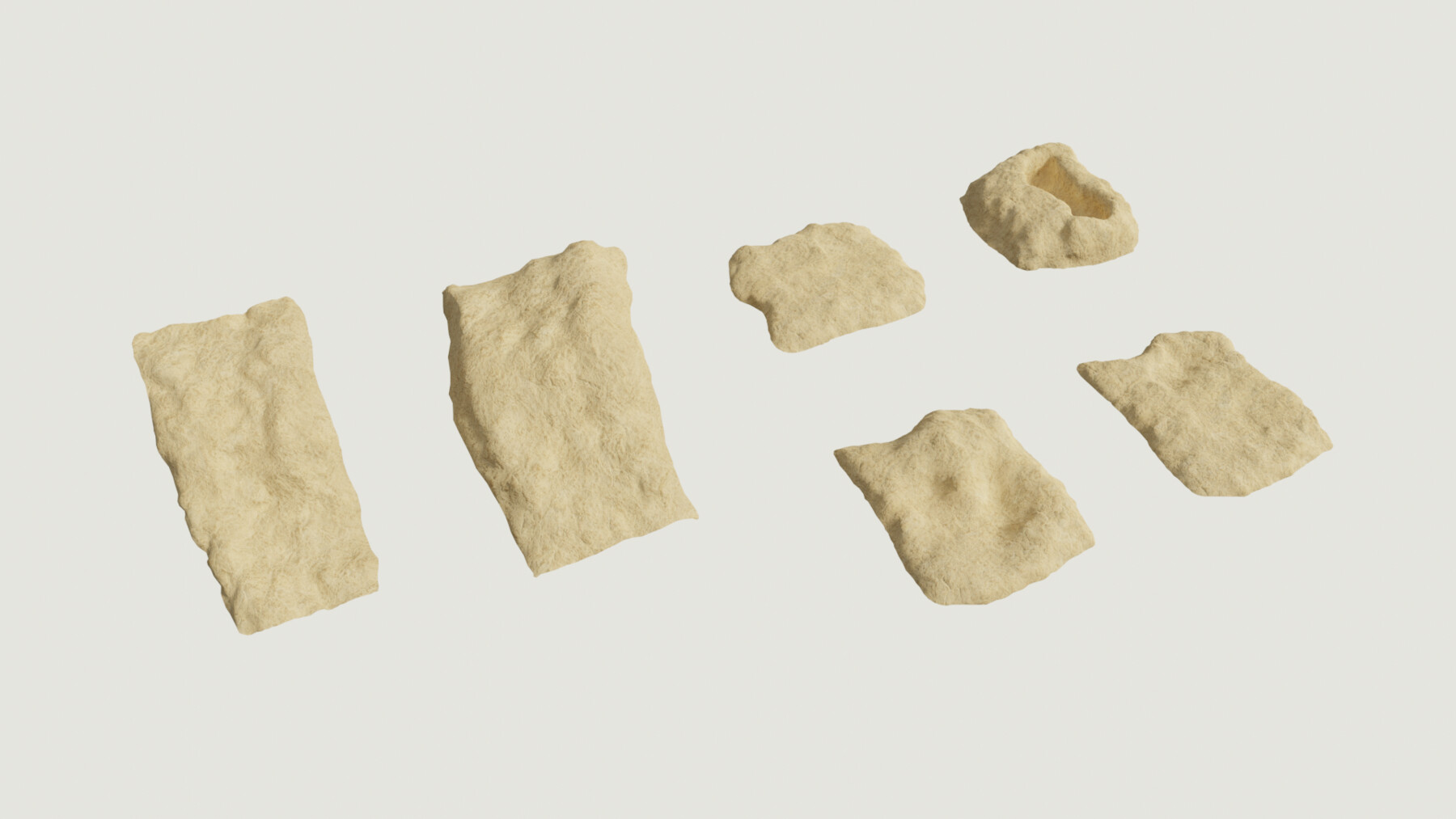 ArtStation - Environmental Cracked Rocks Vol.4 - Game Ready and PBR ...