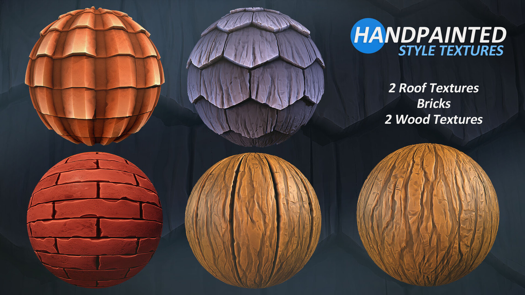 ArtStation - Handpainted Textures | Game Assets