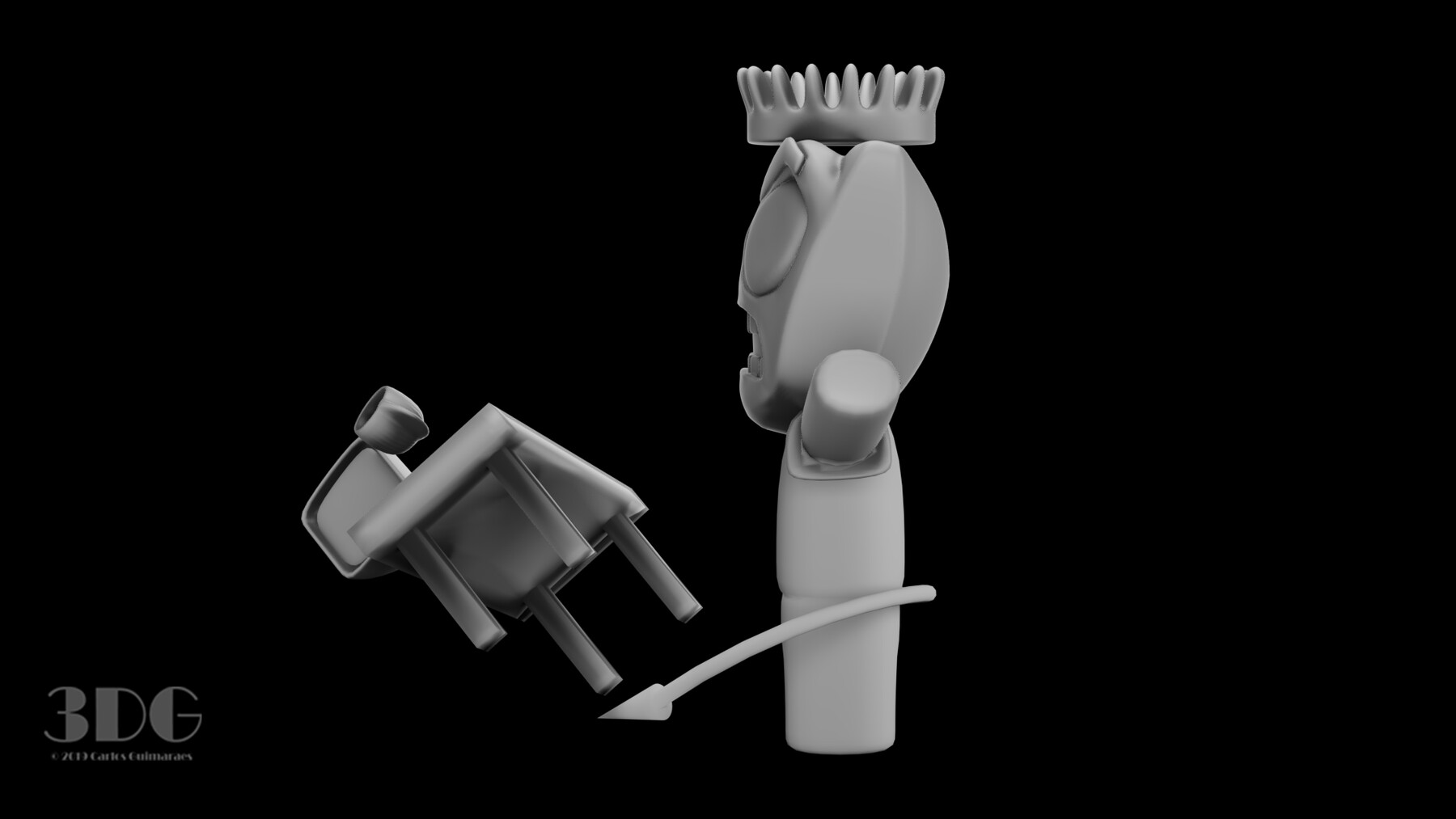 ArtStation - Demon Rage Sculpt | Resources