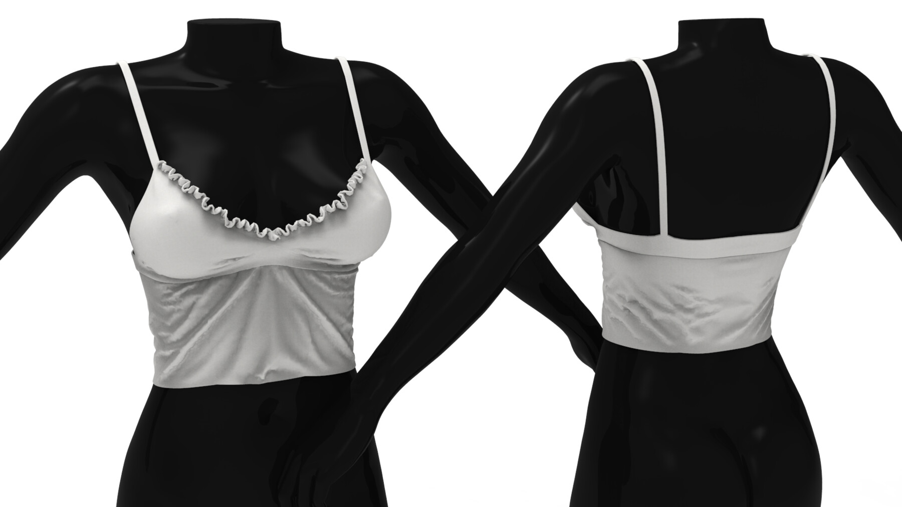 ArtStation - 8 Bra for Woman MD / Clo3D | Resources