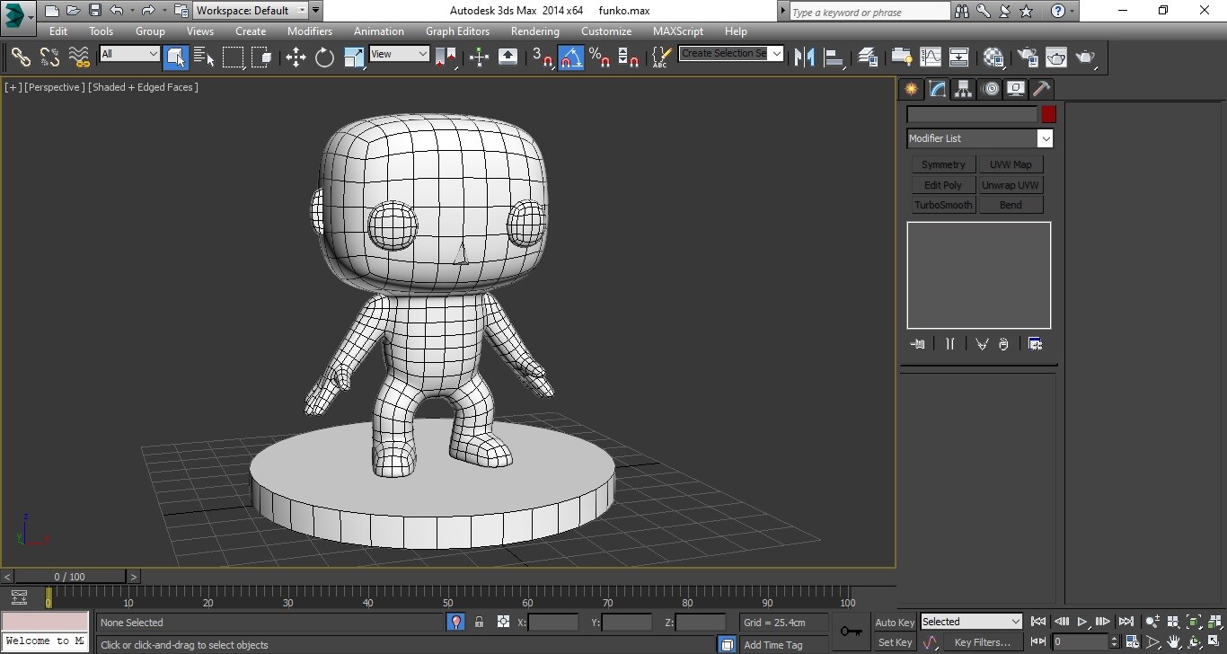 ArtStation - FUNKO BASE LOW POLY GAME UVW OBJ | Resources