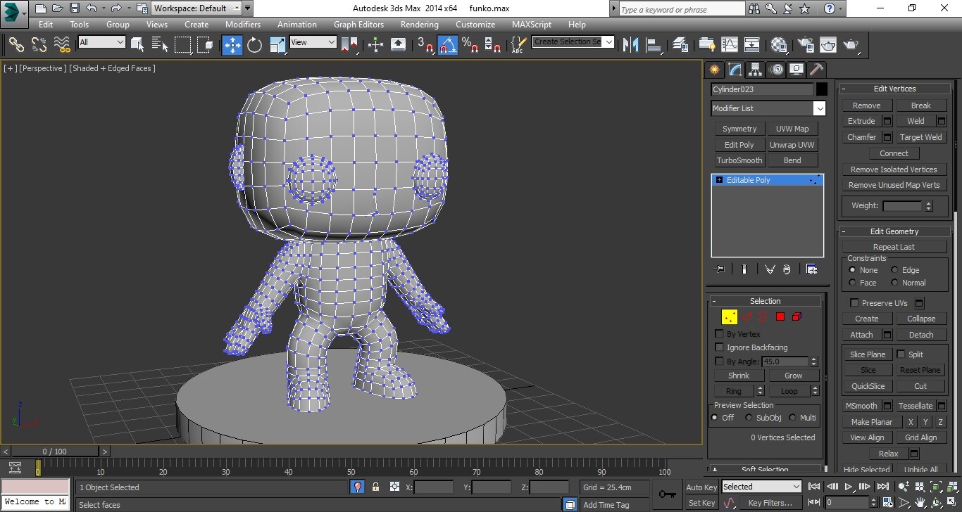 ArtStation - FUNKO BASE LOW POLY GAME UVW OBJ | Resources